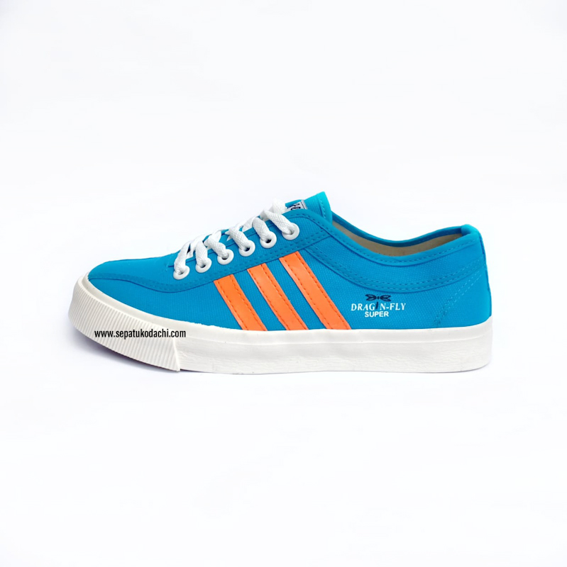 Sepatu Dragonfly Falcon Biru | Sepatu Lokal